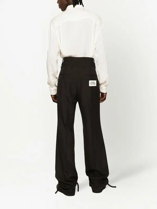 Dolce & Gabbana Silk-cotton Tailored Trousers