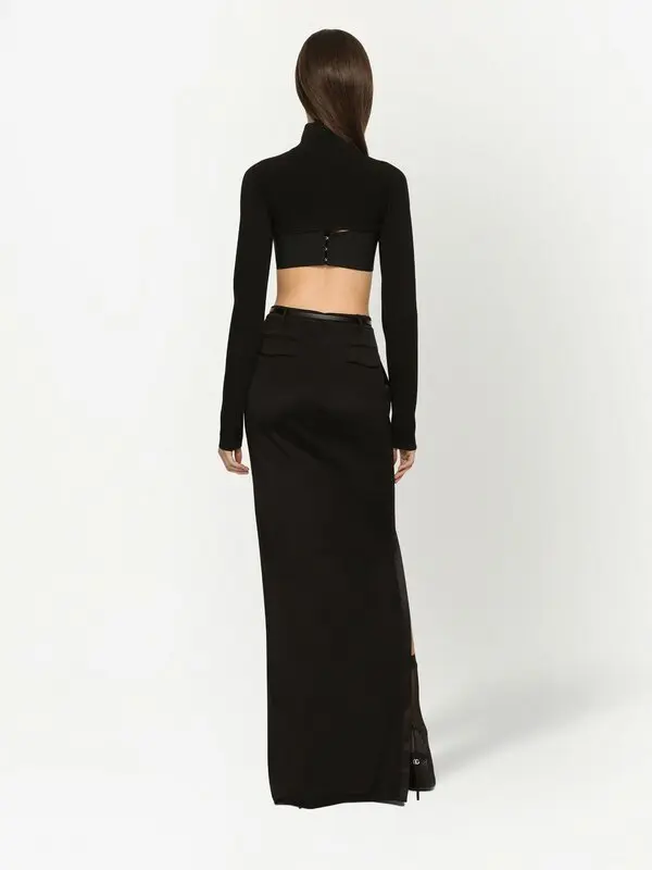 Dolce & Gabbana Side-zip Maxi Skirt