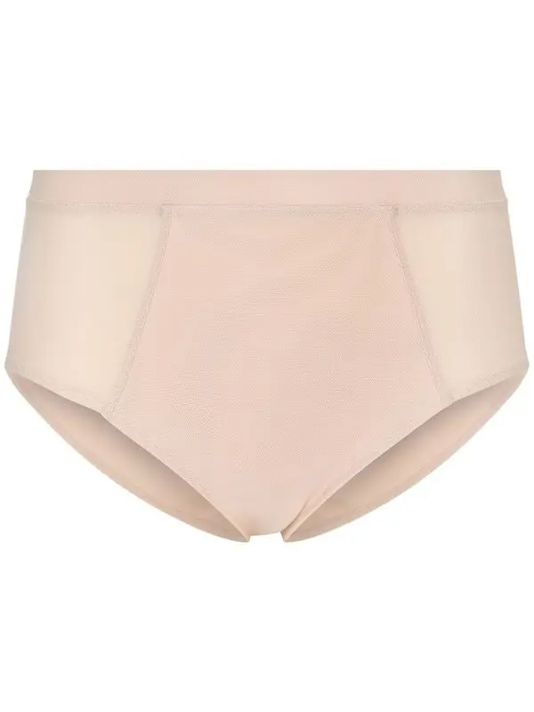 Dolce & Gabbana Kim Powernet High-waisted Briefs - Neutrals