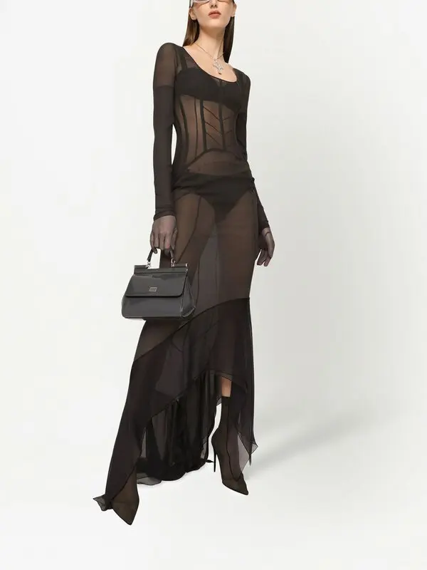 Dolce & Gabbana Georgette Maxi Dress