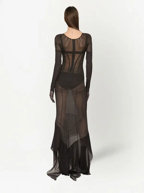 Dolce & Gabbana Georgette Maxi Dress
