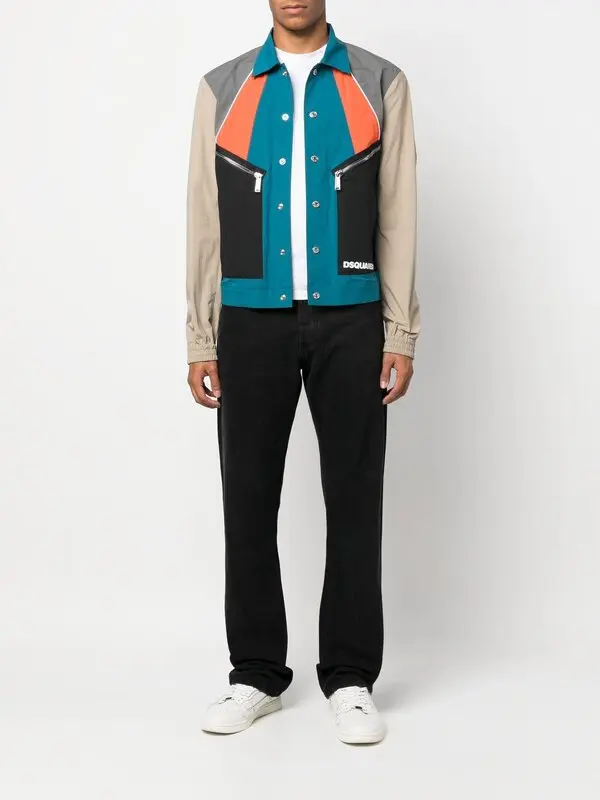 Dsquared2 Logo-print Shirt Jacket