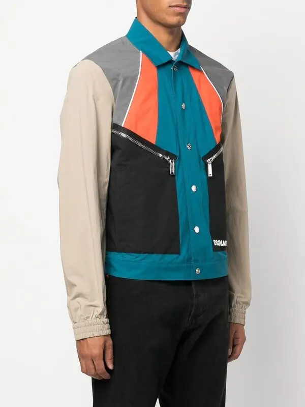 Dsquared2 Logo-print Shirt Jacket
