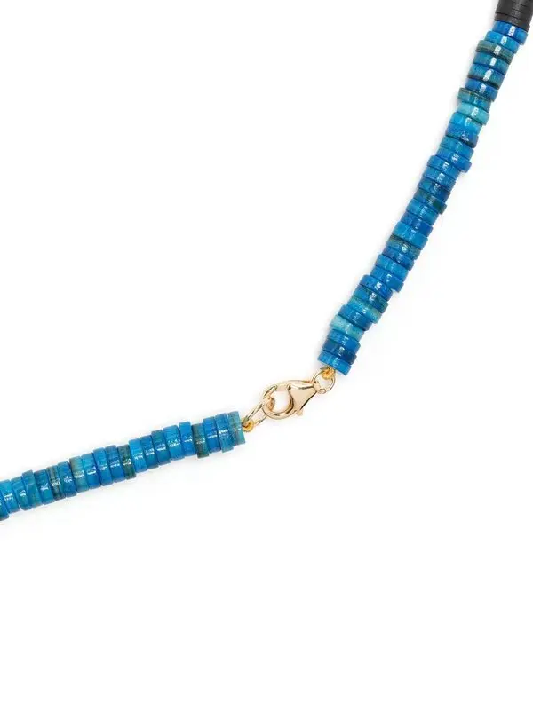 A SINNER IN PEARLS Freshwater Pearl And Shell Necklace - Blue
