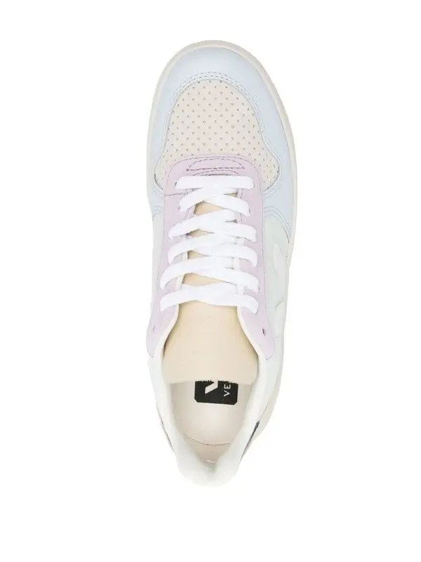 VEJA V-10 Suede Sneakers - Green