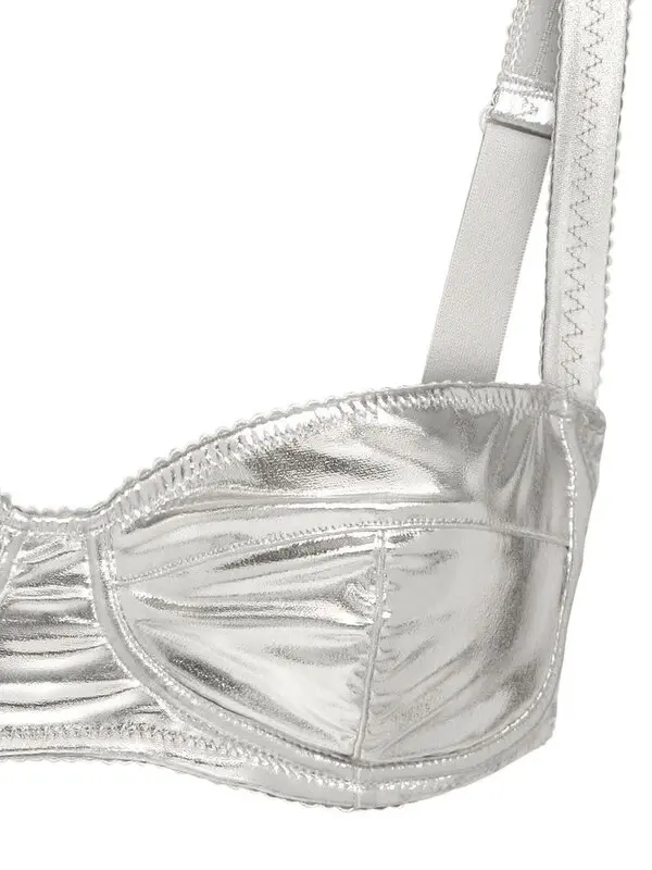 Dolce & Gabbana Coated Balconette Bra