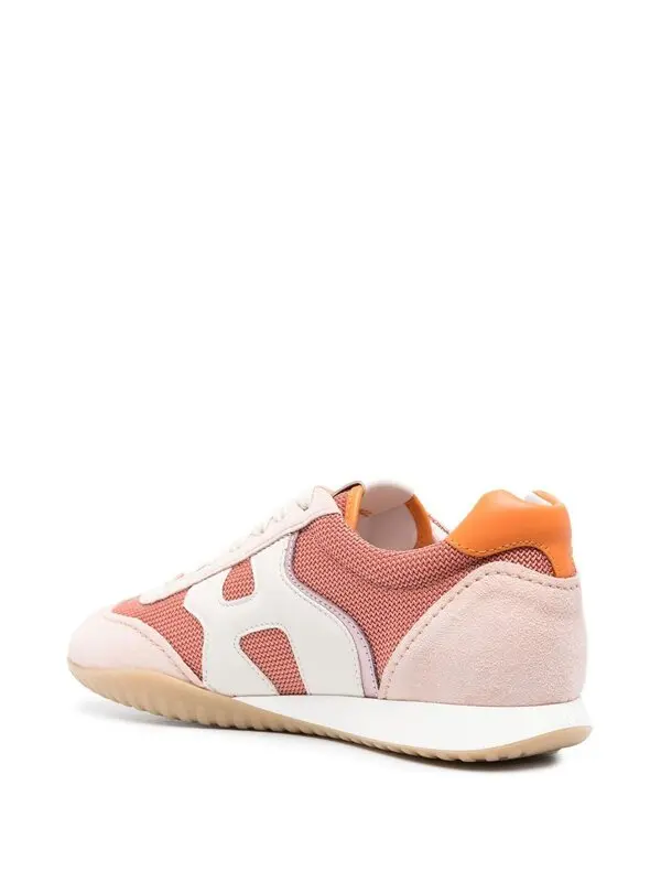 Hogan Olympia-z Leather Sneakers - Pink