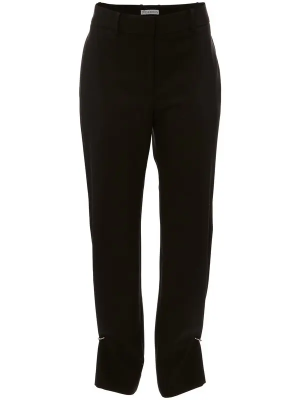 JW Anderson Ring Detail Slim-leg Trousers