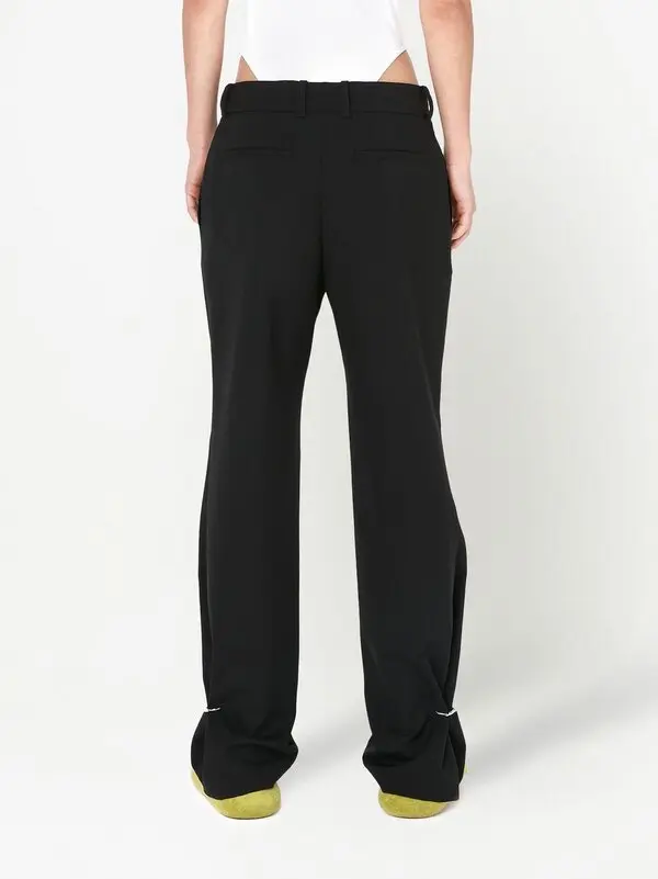 JW Anderson Ring Detail Slim-leg Trousers