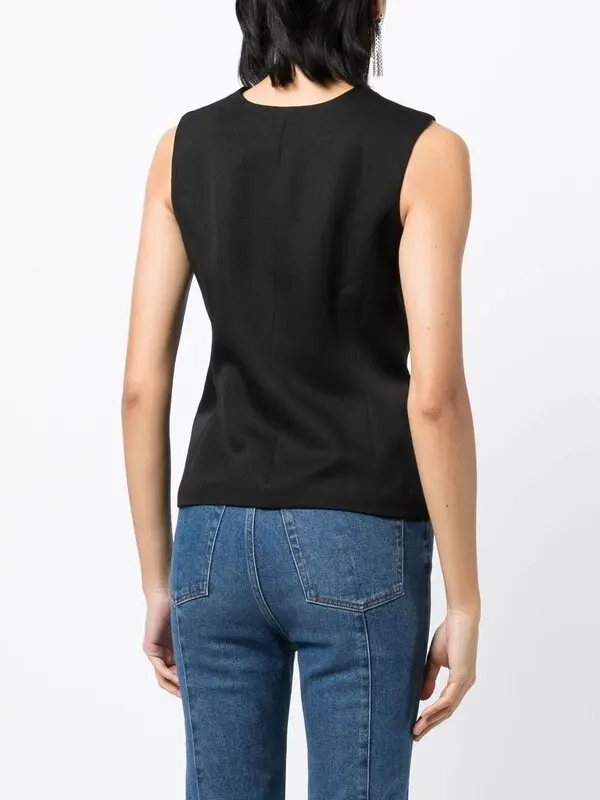 Martine Rose Reverse Detail Sleeveless Top