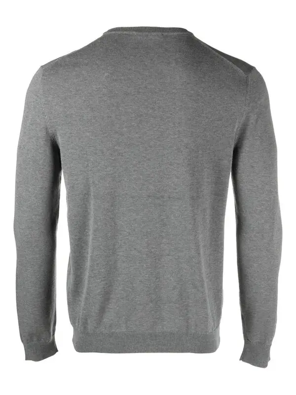 ZANONE Crew-neck Knitted Jumper - Grey
