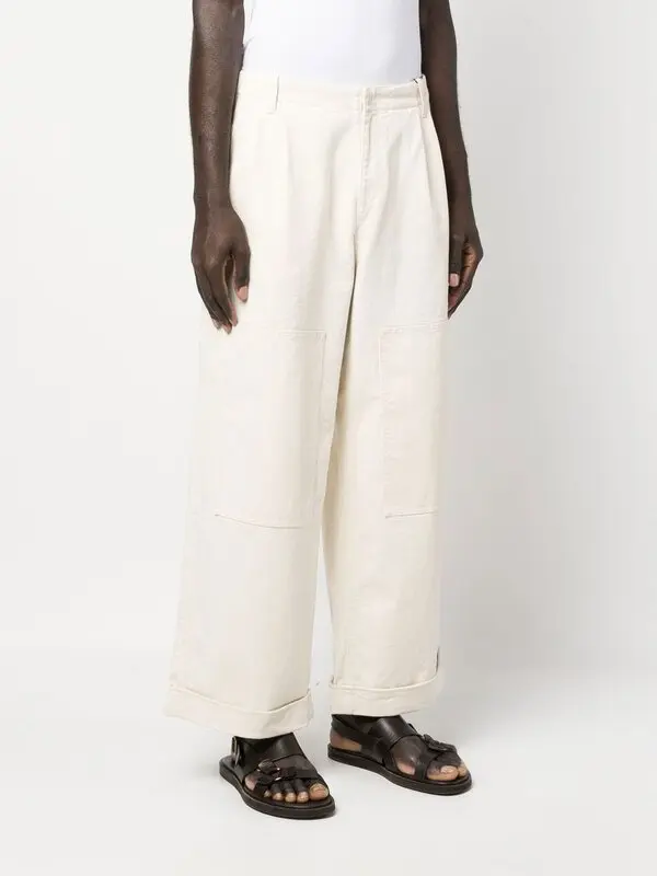 Etro Low-rise Wide-leg Trousers