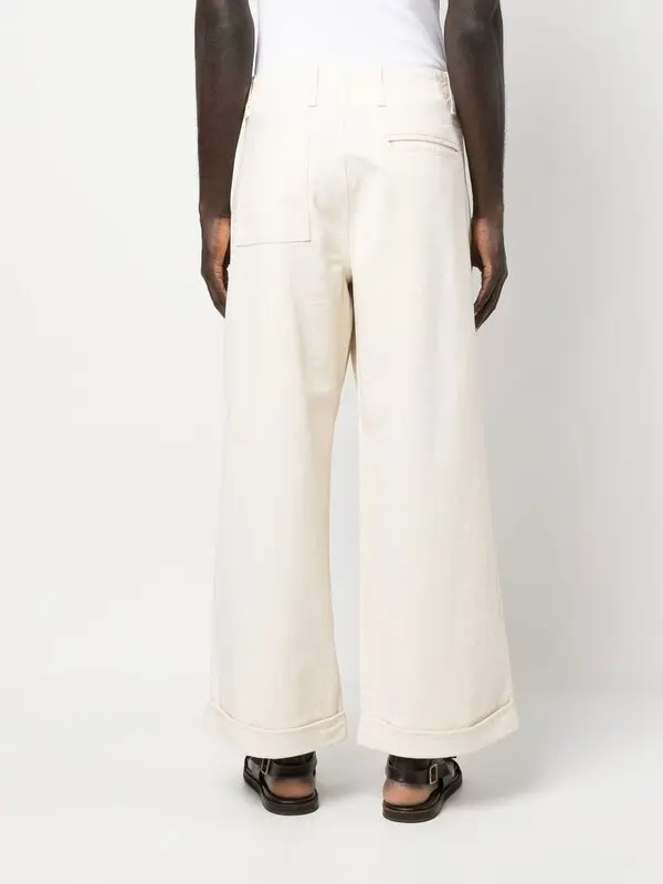 Etro Low-rise Wide-leg Trousers