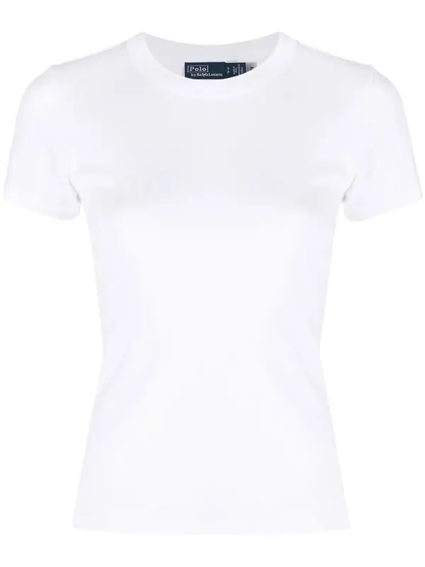 Polo Ralph Lauren Ribbed T-shirt - White