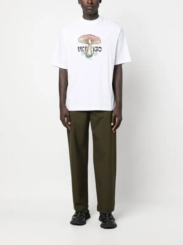 COUNTY OF MILAN Graphic-print Organic-cotton T-shirt