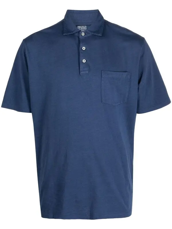Polo Ralph Lauren Chest-pocket Polo Shirt - Blue