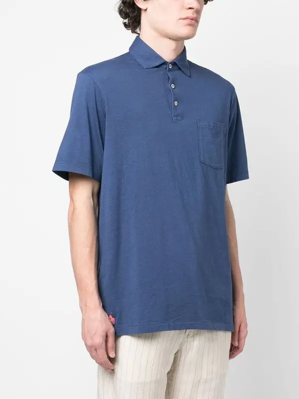 Polo Ralph Lauren Chest-pocket Polo Shirt - Blue