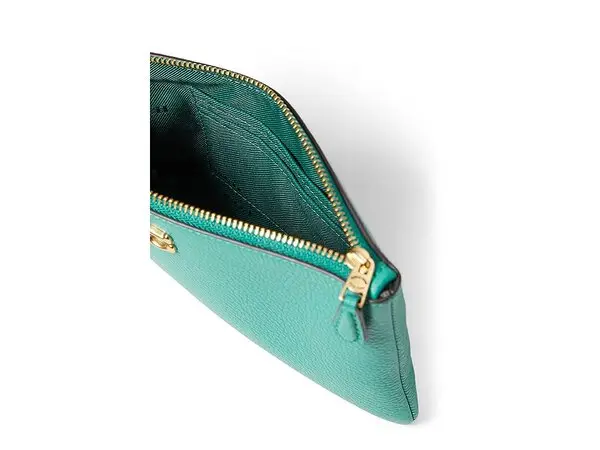 COACH Polished Pebble Small Wristlet