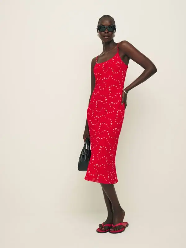 REFORMATION Emerick Slip Dress