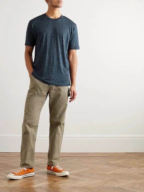 Sunspel Slim-fit Linen T-shirt Xxl