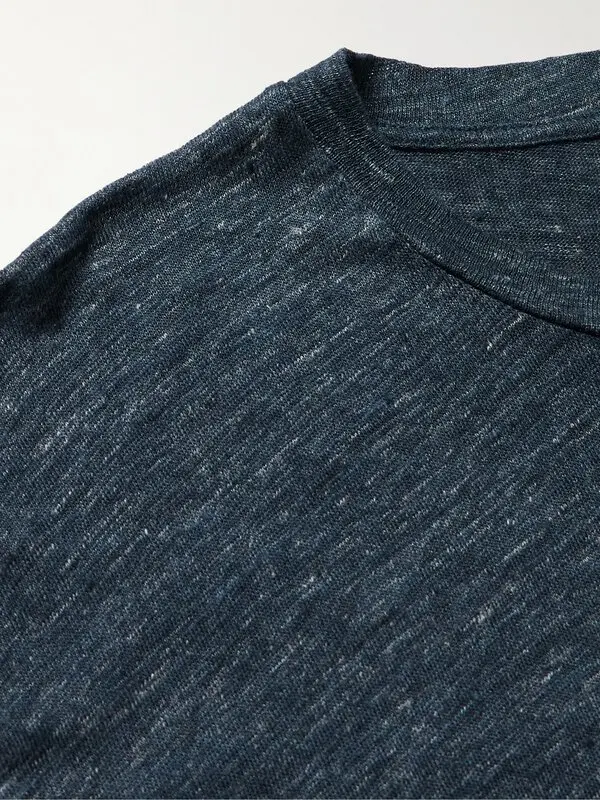 Sunspel Slim-fit Linen T-shirt Xxl