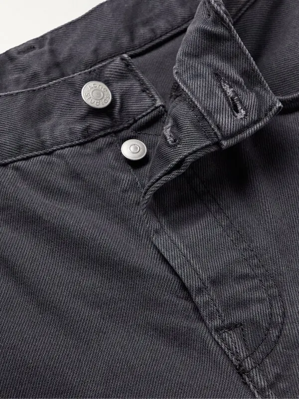 Acne Studios 1992m Slim-Fit Bootcut Jeans In Gray - 30% Off
