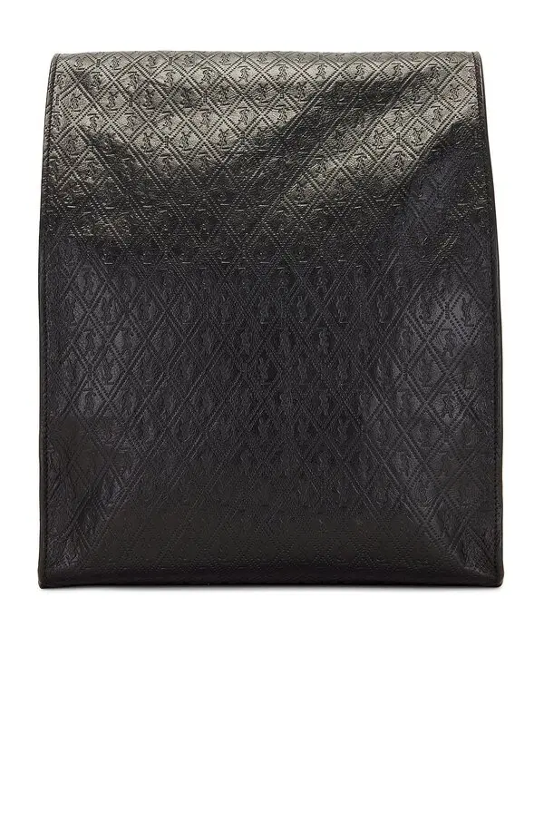 Saint Laurent Monogram Embossed Pouch