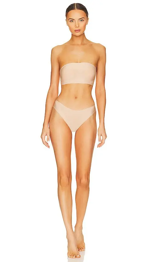 Commando Butter Soft-support Strapless Bralette In Nude - Beige