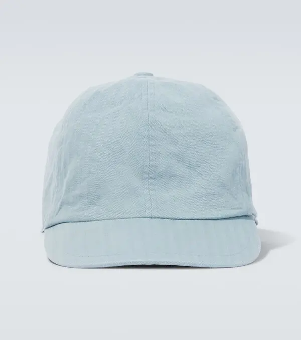 Sacai Cotton Baseball Cap - Blue