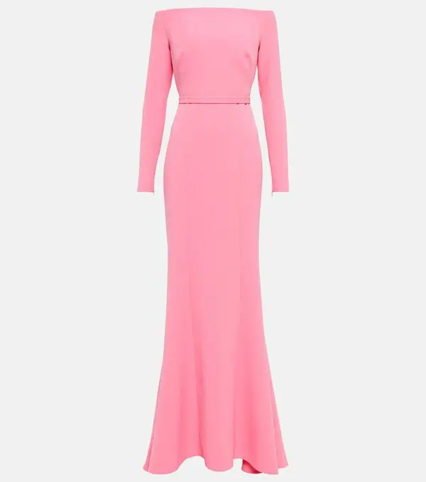 strapless open back dress Ginevra Gown - Aura Pink main image 0
