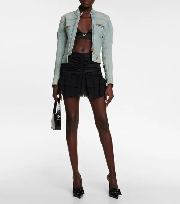 Blumarine Denim Trucker Jacket