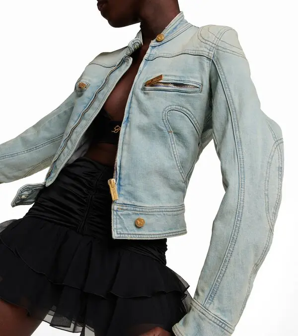 Blumarine Denim Trucker Jacket
