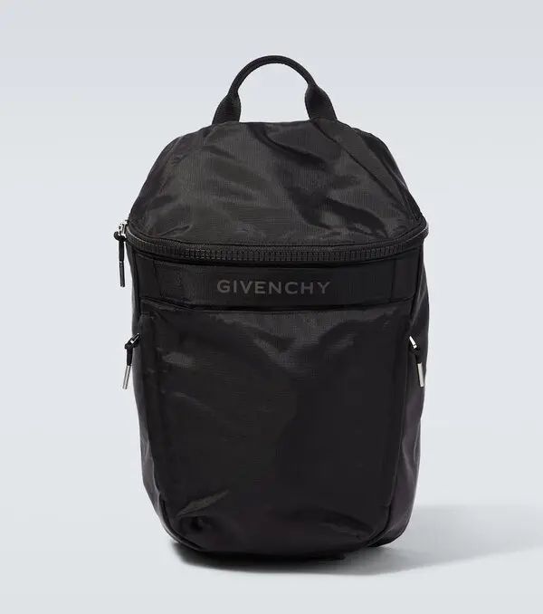 Givenchy G-trek Embroidered Backpack - Black