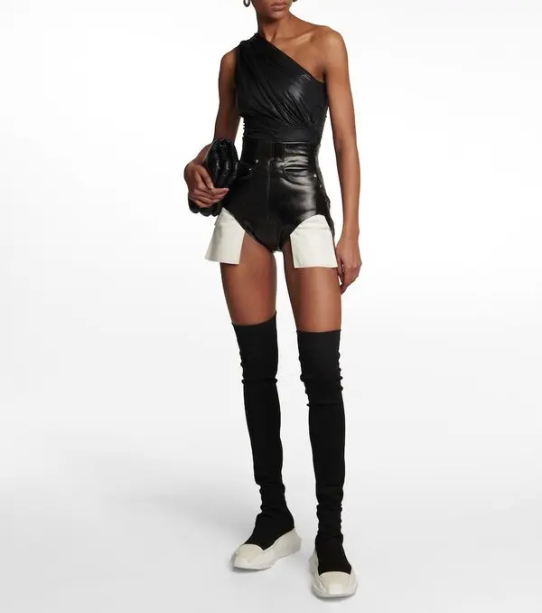 Rick Owens Stocking Denim Boots