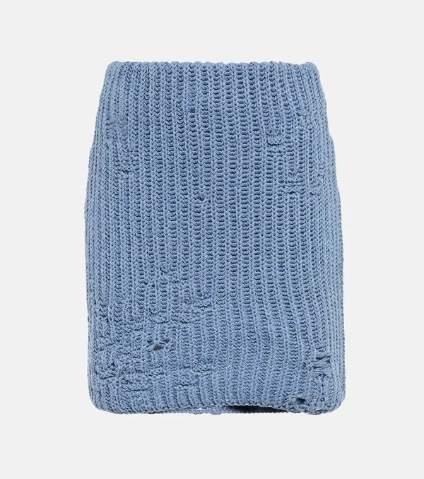 JW Anderson Distressed Mini Skirt