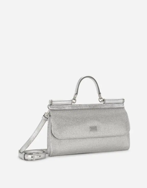 Dolce & Gabbana Sicily Rhinestone Bag