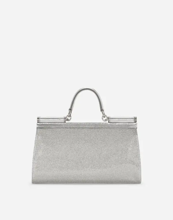 Dolce & Gabbana Sicily Rhinestone Bag
