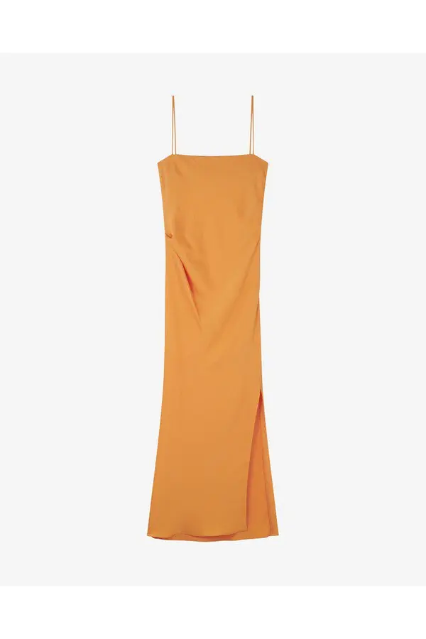 iro orange dress IRO Layer Dress
