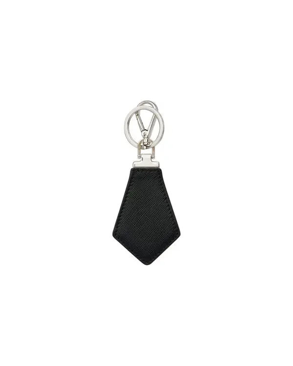 Prada Saffiano Leather Keychain