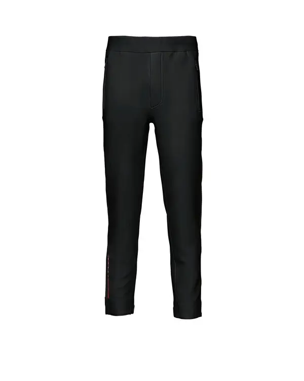 Prada Recycled Double Jerey Pant - Black