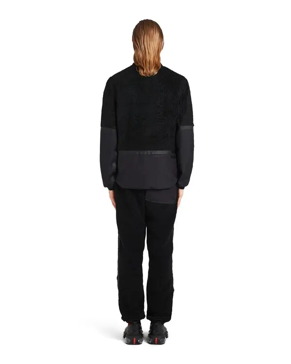 Prada Recycled Fleece Technical Jacket