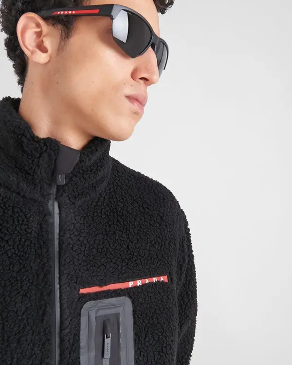 Prada Recycled Fleece Technical Jacket