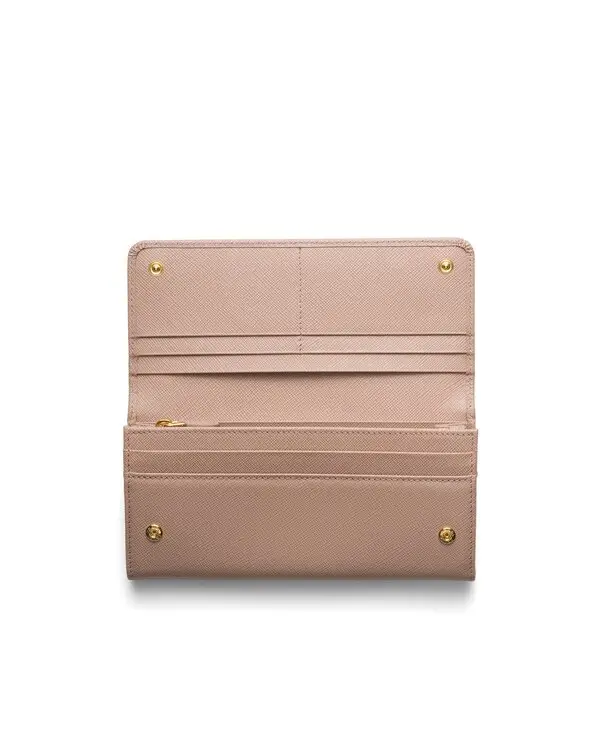 Prada Large Saffiano Leather Wallet