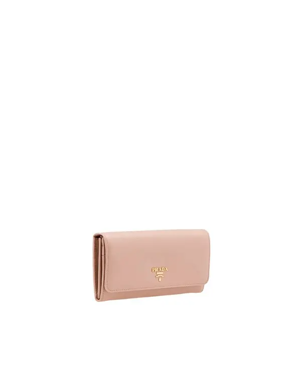 Prada Large Saffiano Leather Wallet