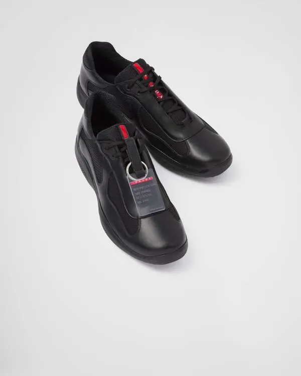 Prada America’s Cup Original Sneakers - Black
