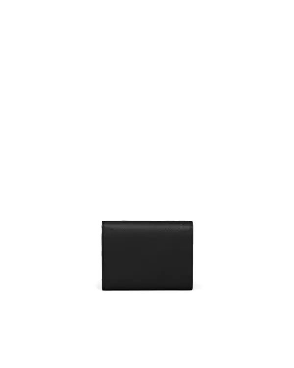 Prada Small Saffiano Leather Wallet - Black