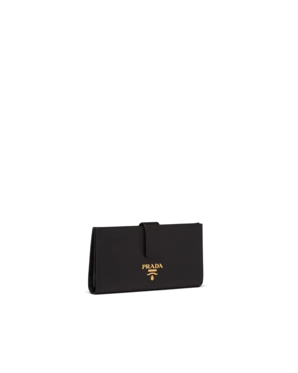 Prada Large Saffiano Leather Wallet