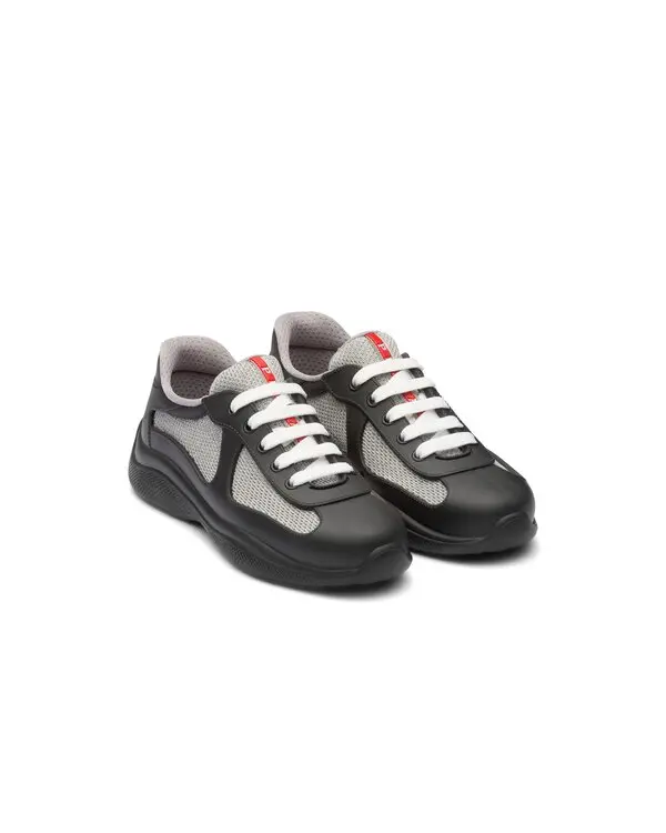 Prada America's Cup Sneakers - Black