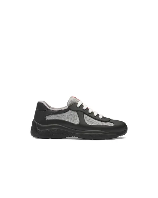 Prada America's Cup Sneakers - Black