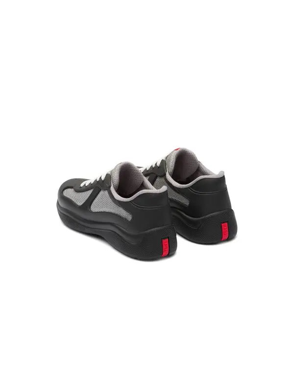 Prada America's Cup Sneakers - Black